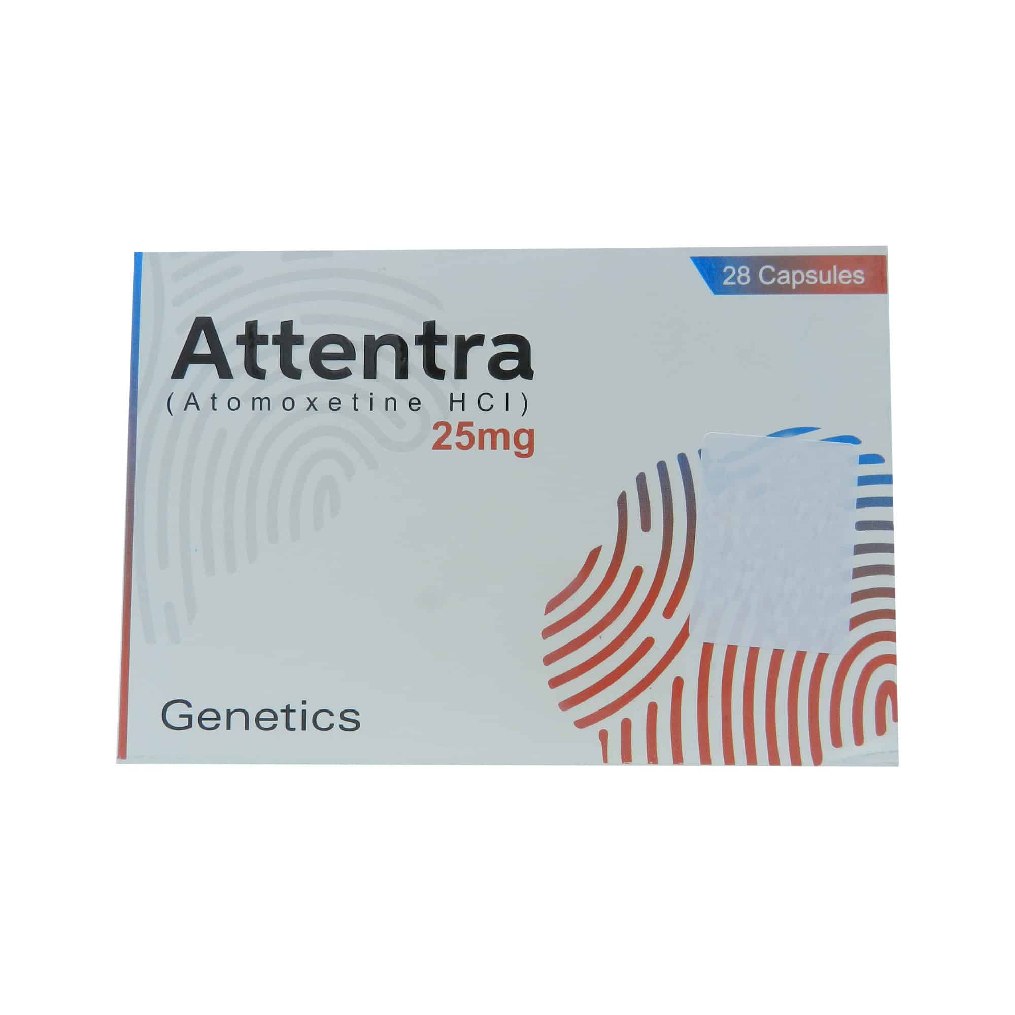 Attentra 25Mg Capsules 28S - medimart