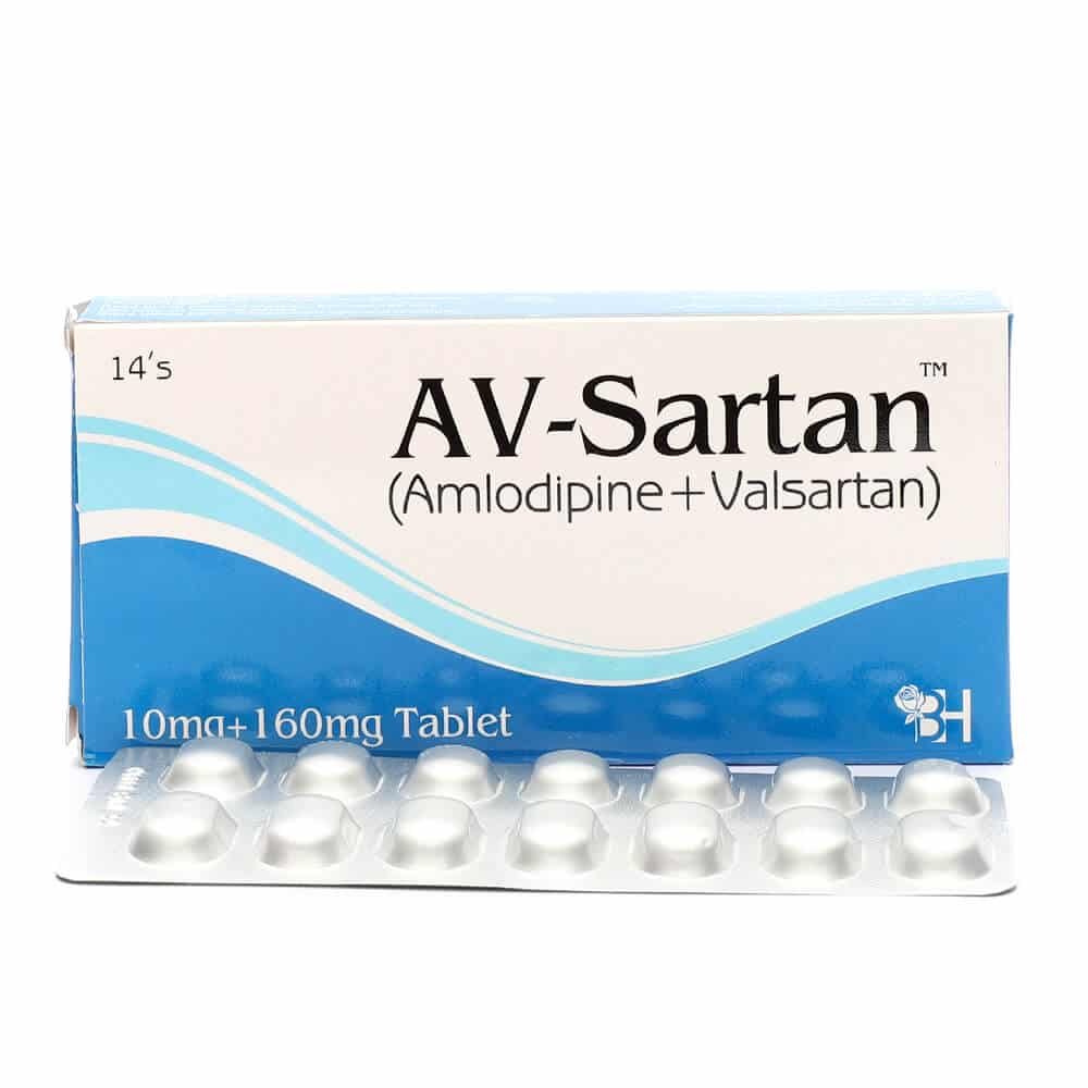 Av Sartan 10/160 Mg Tablets - medimart.pk