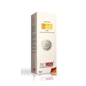 Bio One Spf 60 Sunblock Cream 40Gm - medimart