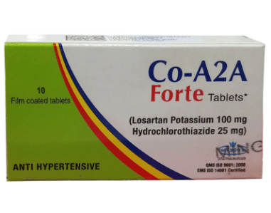 Co A2A Fort 100/25mg Tablet - medimart