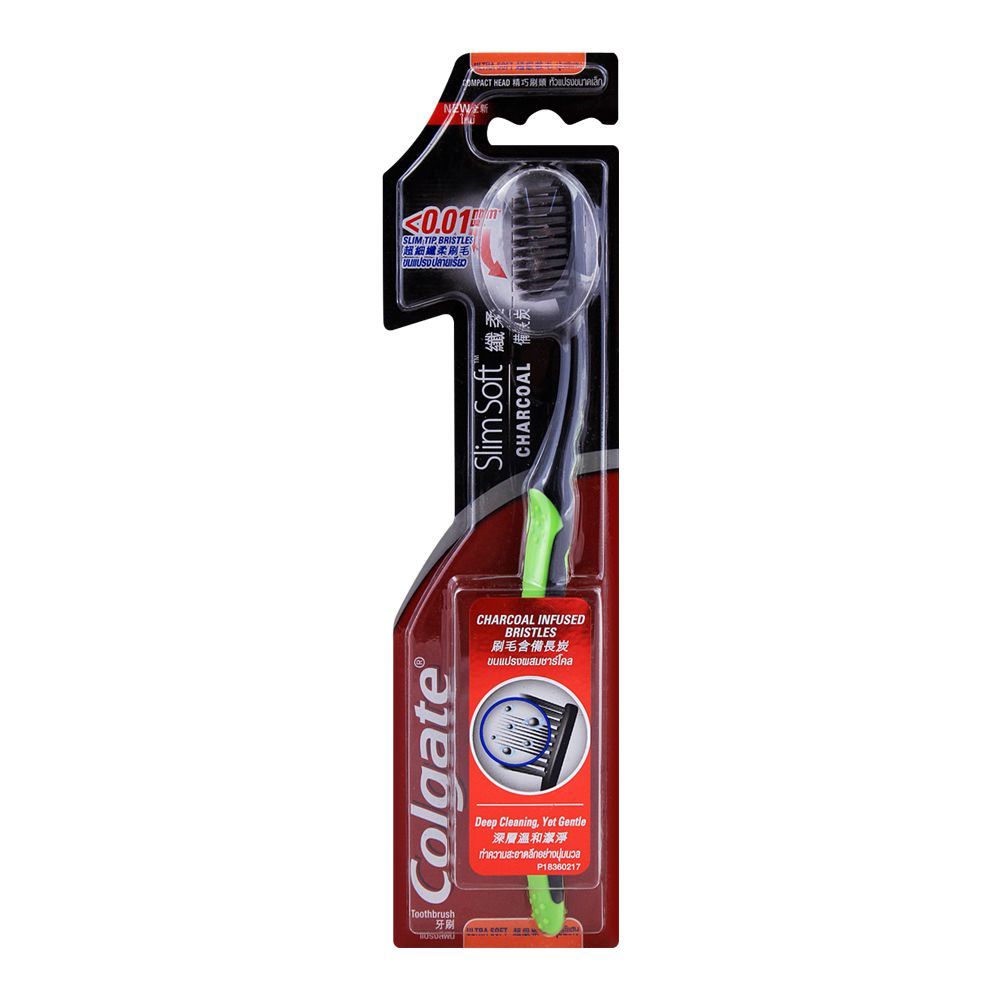 Colgate Tooth Bursh Charcoal - medimart