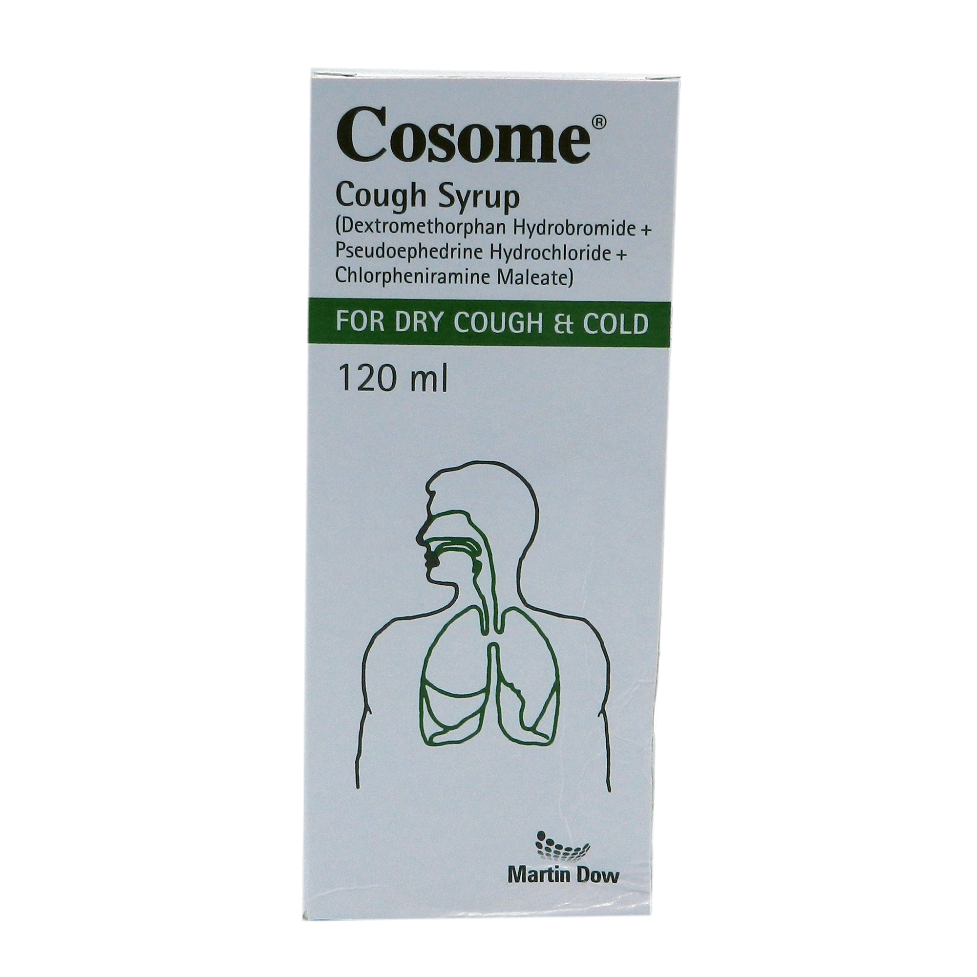 COSOME SYRUP COUGH 120ML - medimart