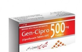 Gen Cipro 500mg Tablet - medimart.pk