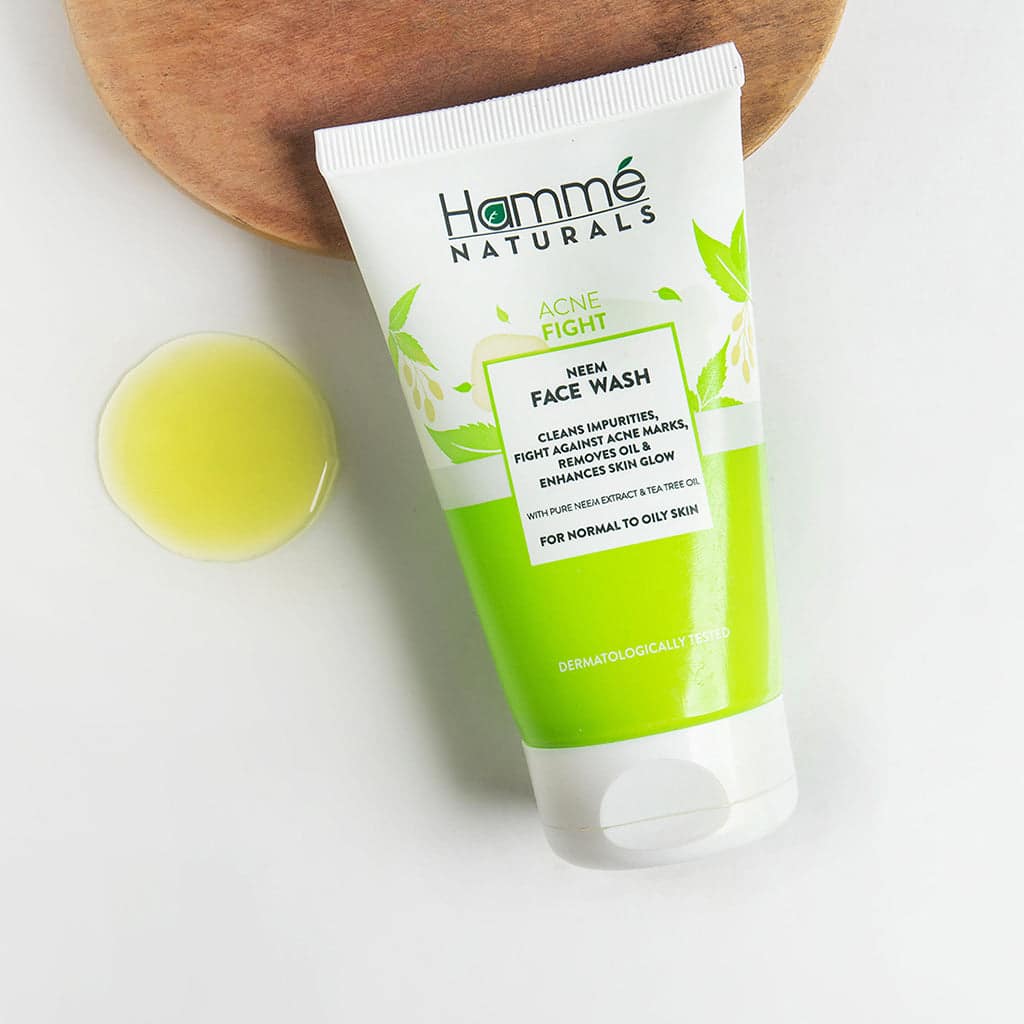 HAMME ACNE FIGHT NEEM FACE WASH - medimart