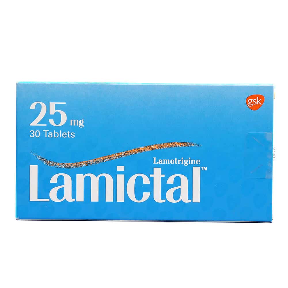 Lamictal 25mg Tablet - medimart.pk