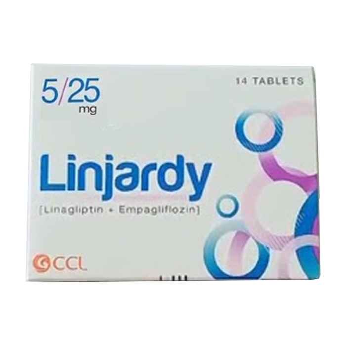 LINJARDY 5/25 MG TABLET - medimart.pk