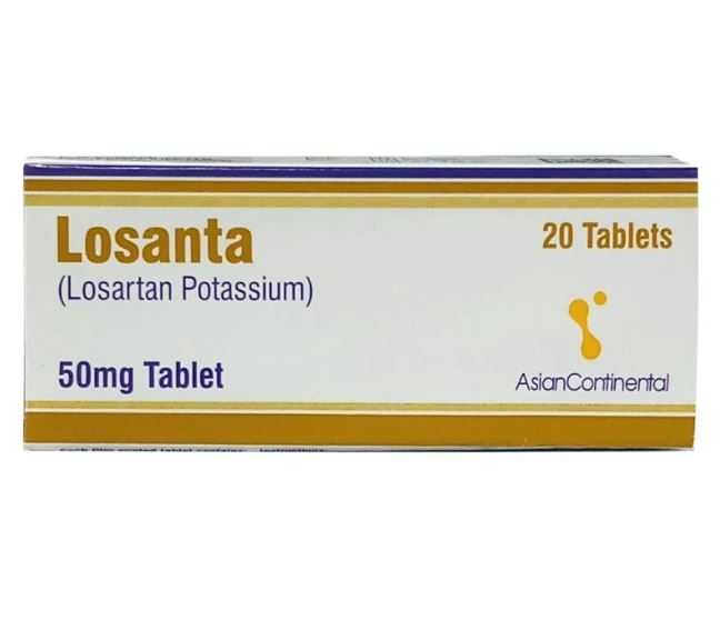 Losanta 50mg Tablet - medimart