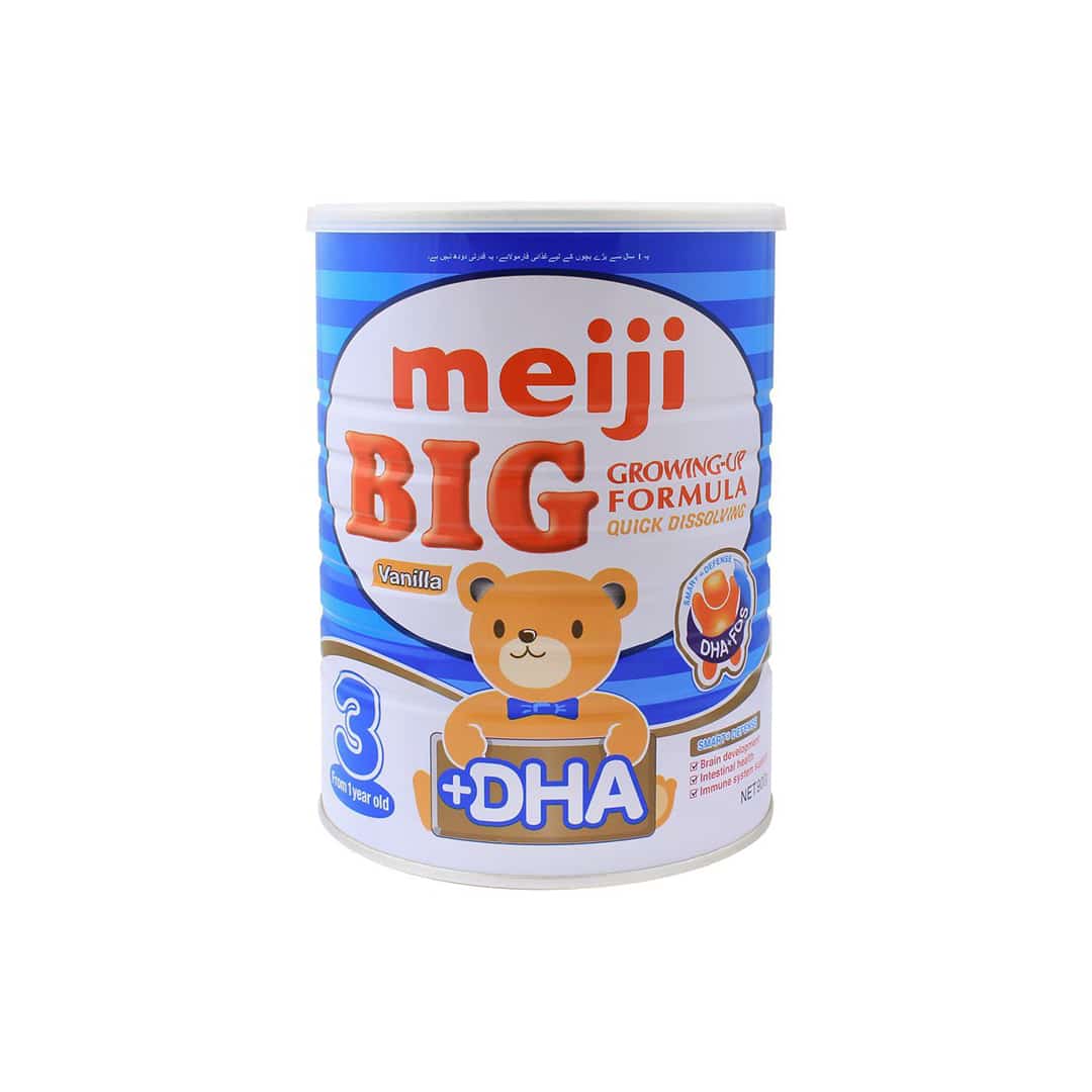 Meiji Big 3 Vanilla 900Gm - medimart