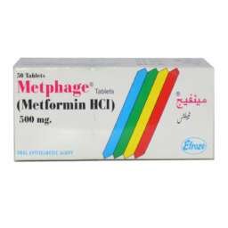 Metphage Tablets 500Mg - medimart.pk