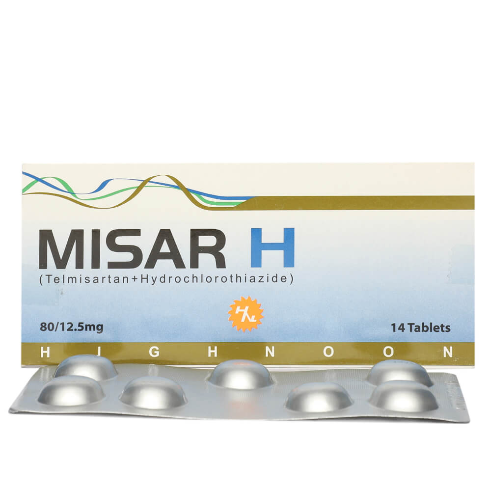 Misar H 80/12.5mg Tablet - medimart