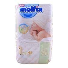 Molfix Pamper Mini No1 48Pcs - medimart