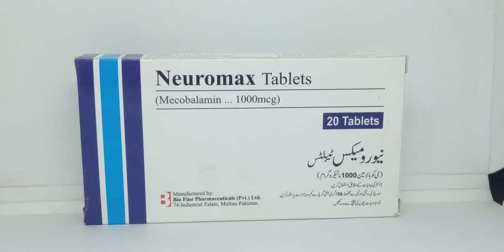 Neuromax 1000Mcg Tablets - medimart.pk