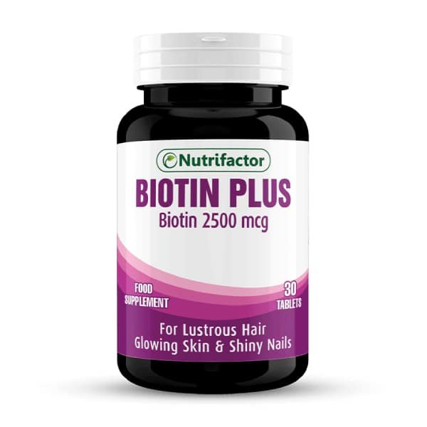 NUTRI BIOTIN PLUS 2500MCG 60S - medimart.pk