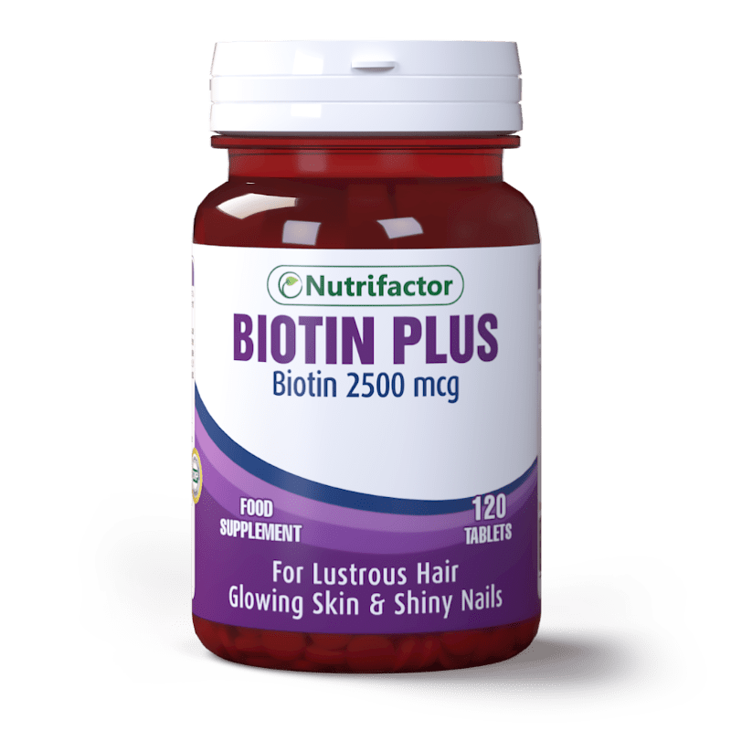 Nutrifactor Biotin Plus 2500Mcg Tablets - medimart.pk