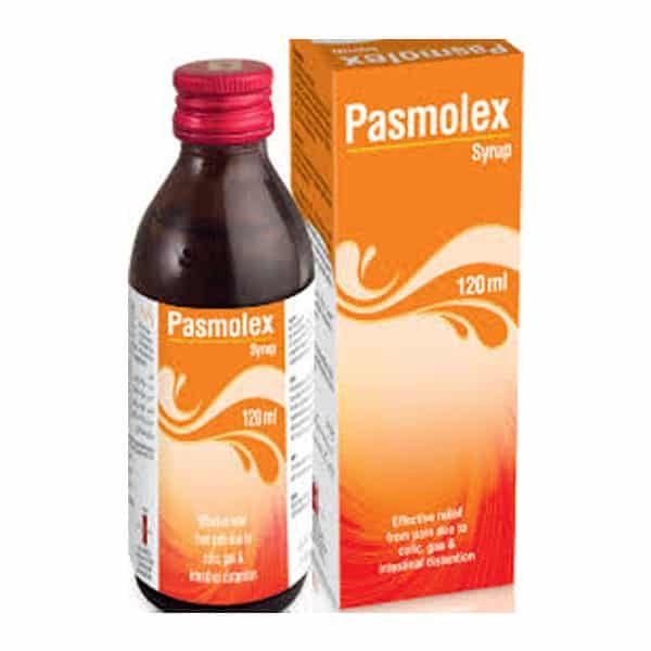 Pasmolex Syrup 120Ml - medimart.pk