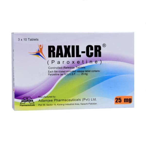 Raxil-Cr 25Mg Tablets - medimart.pk