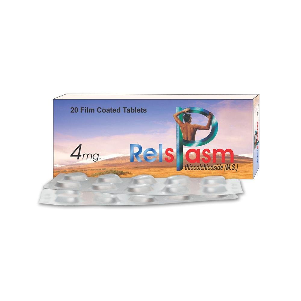 Relspasm Tablets 4Mg 20'S - medimart