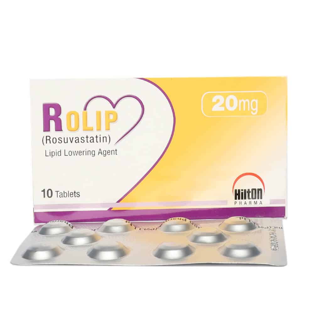 Rolip 20Mg Tablets - medimart