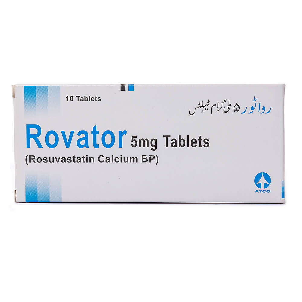Rovator 5Mg Tablets - medimart