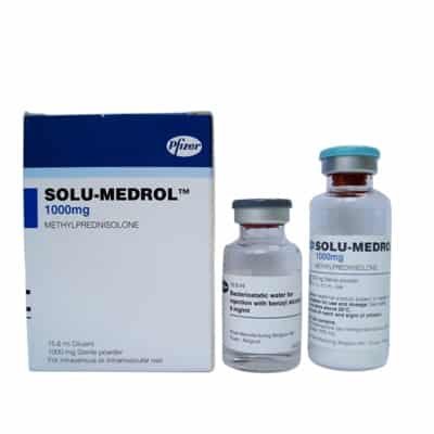 Solu Medrol 1000mg Injection - medimart.pk
