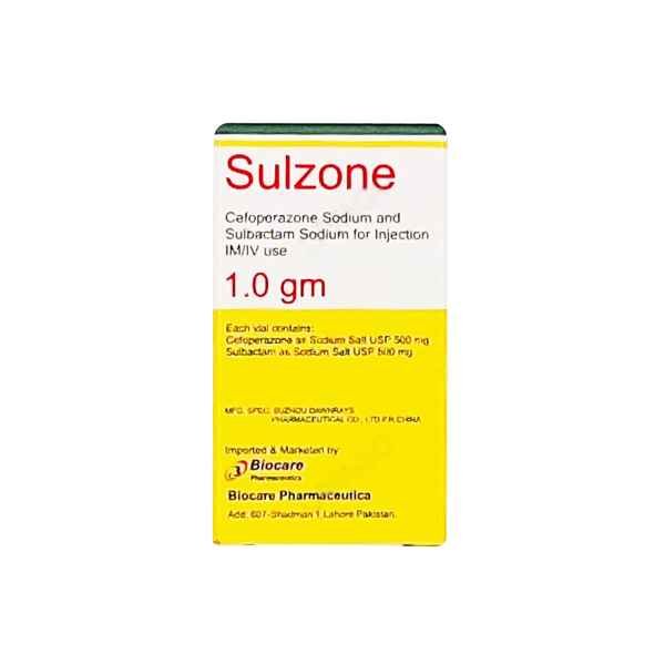 Sulzone Inj 1Gm - medimart.pk