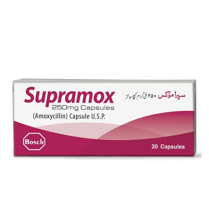 Supramox Capsules 250Mg - medimart.pk