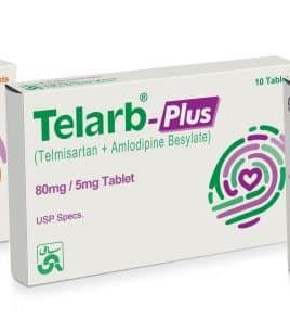 TELARB PLUS 5/80 MG TABLETS - medimart.pk
