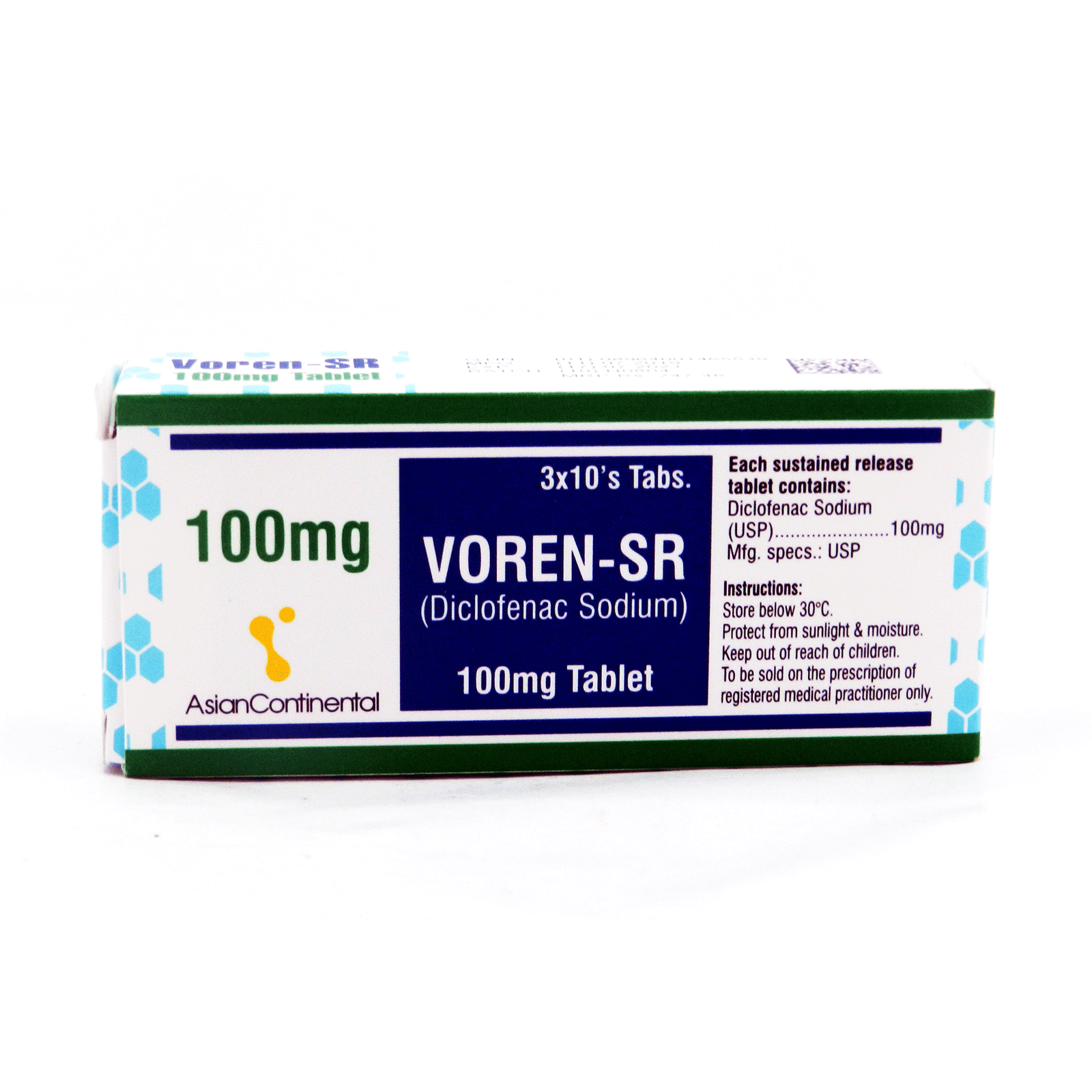 Voveron Sr 100mg Tablet - medimart