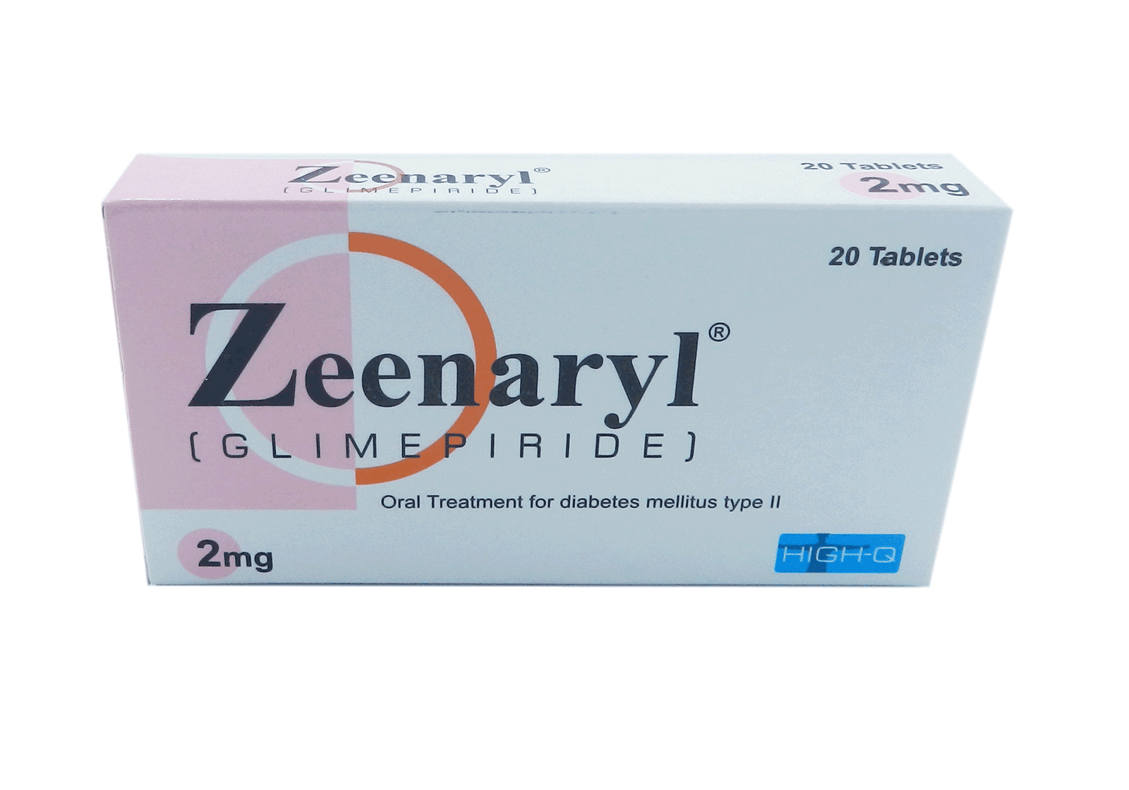 Zeenaryl 2Mg Tablets 20S - medimart