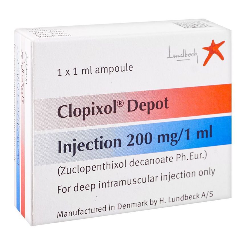 Clopixol Depot 200mg/1ml Injection - medimart