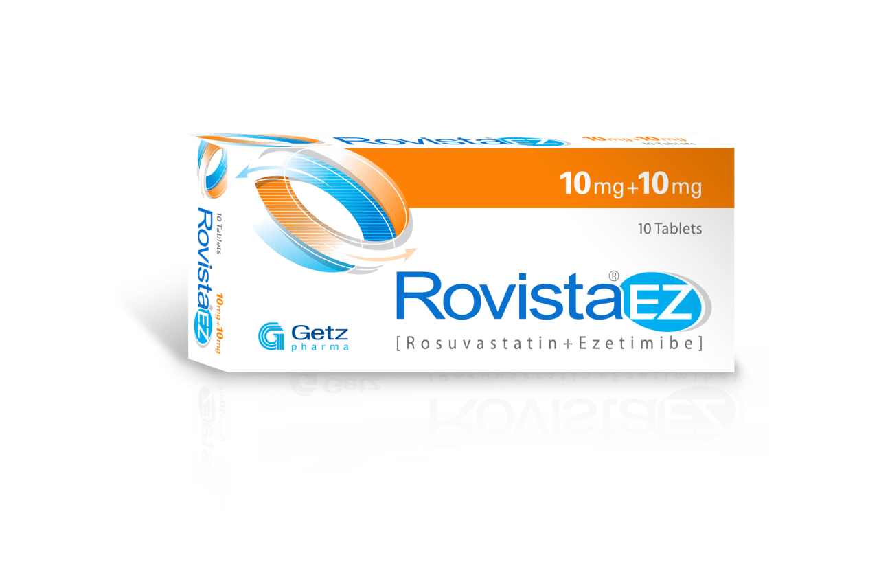 ROVISTA EZ 10+10MG TABLETS - medimart