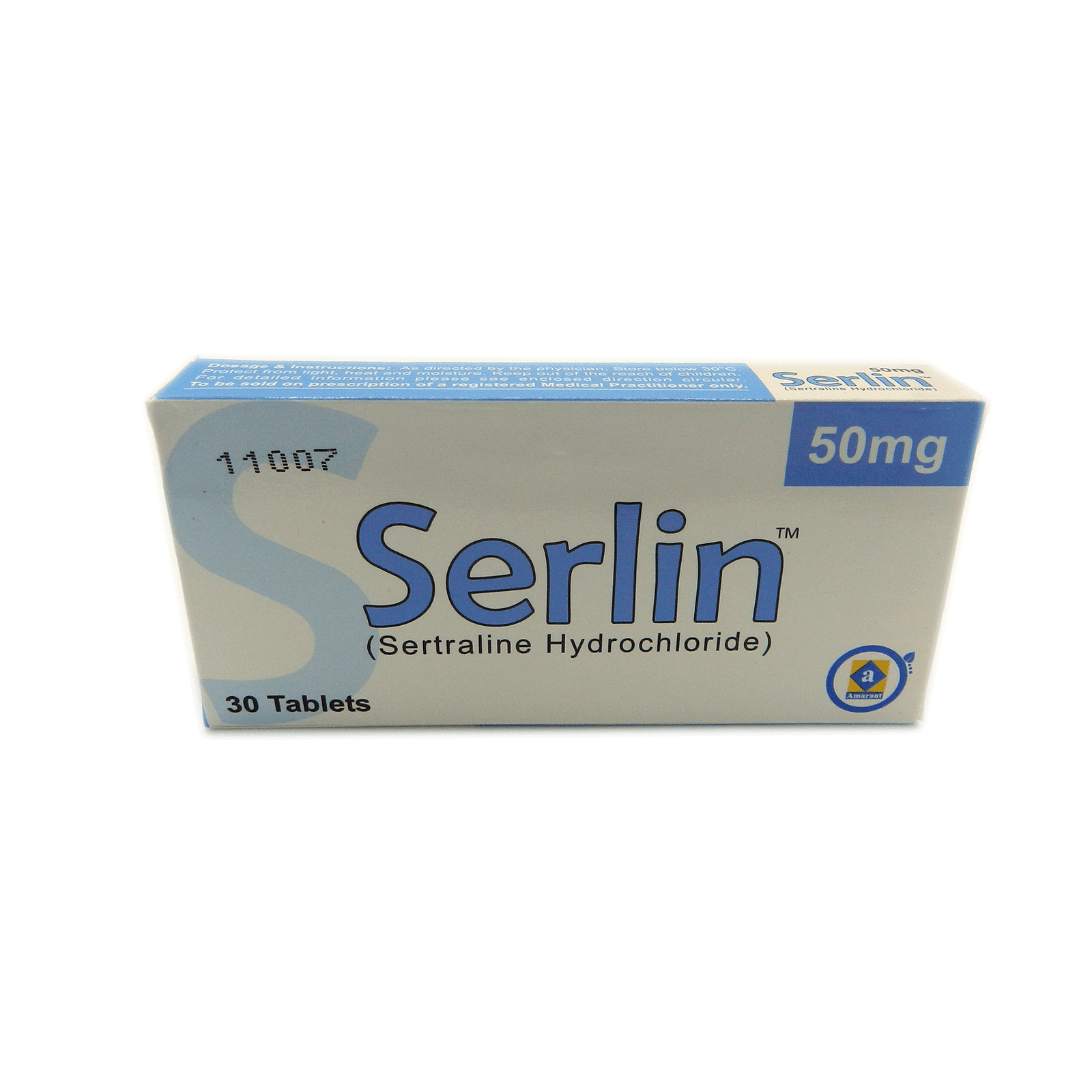 SERLIN 50MG TABLET 30S - medimart.pk