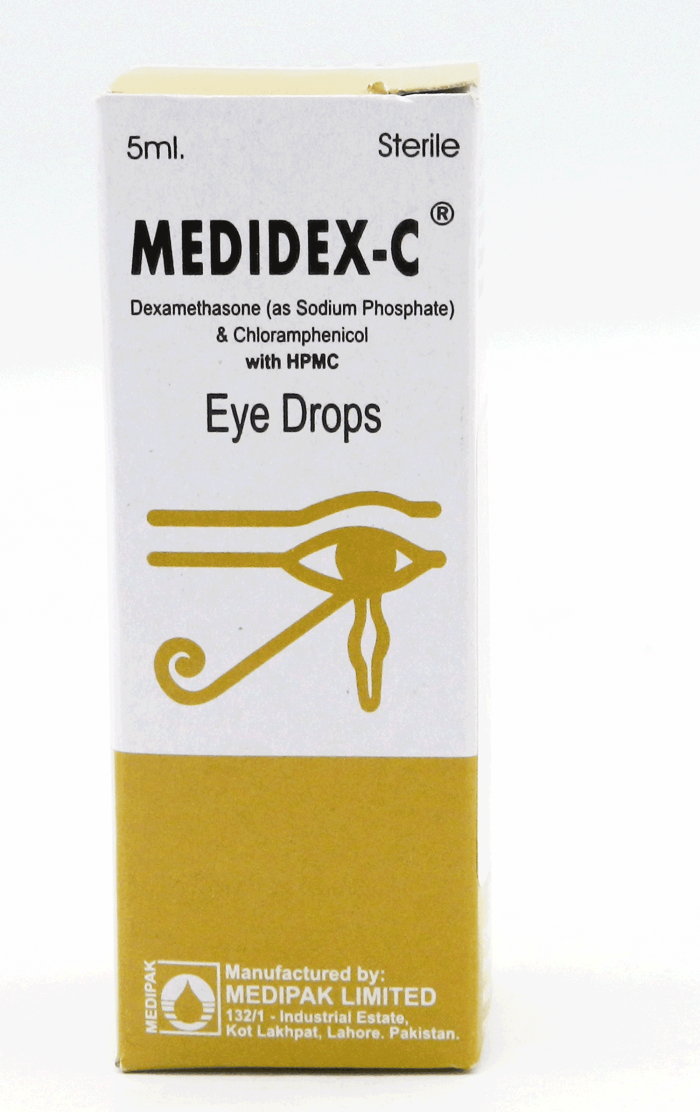 Medidex-C Eye Drop 5Ml - medimart.pk