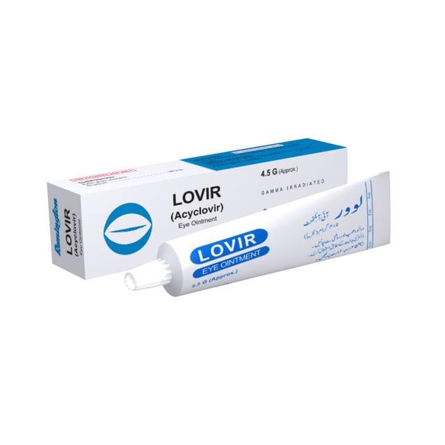Lovir Eye Ointment 4.5Gm - medimart.pk