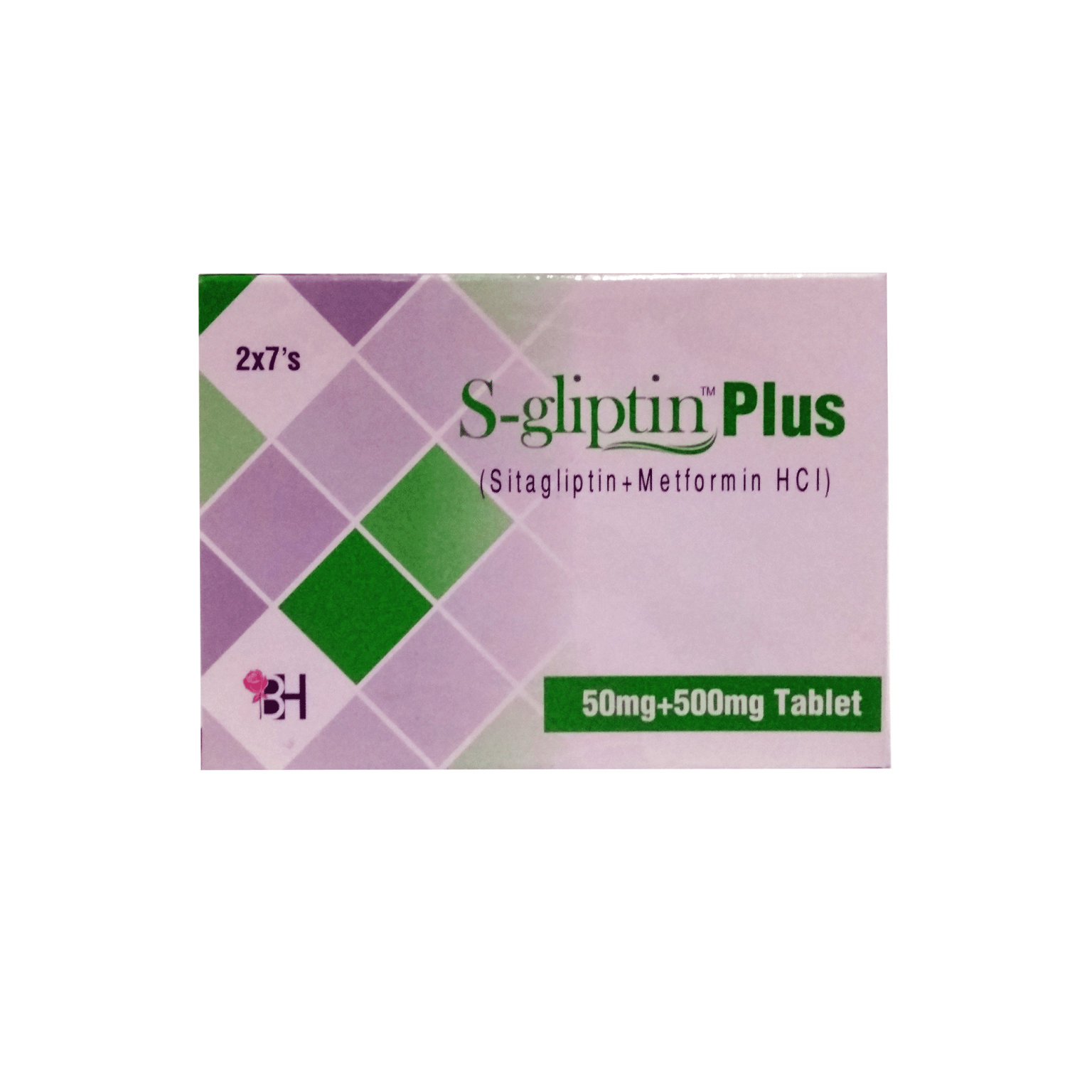 S-Gliptin 50/500mg Tablet - medimart