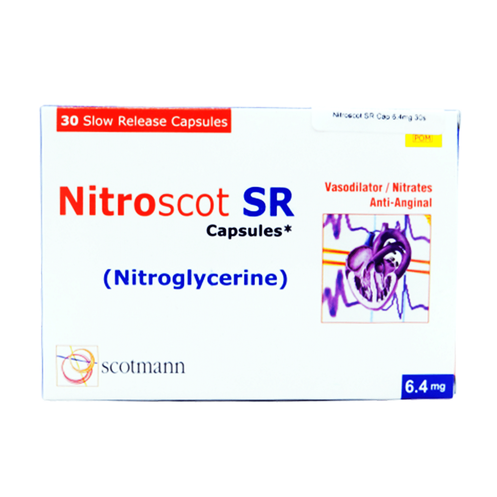 Nitroscot Capsules Sr 6.4Mg - medimart