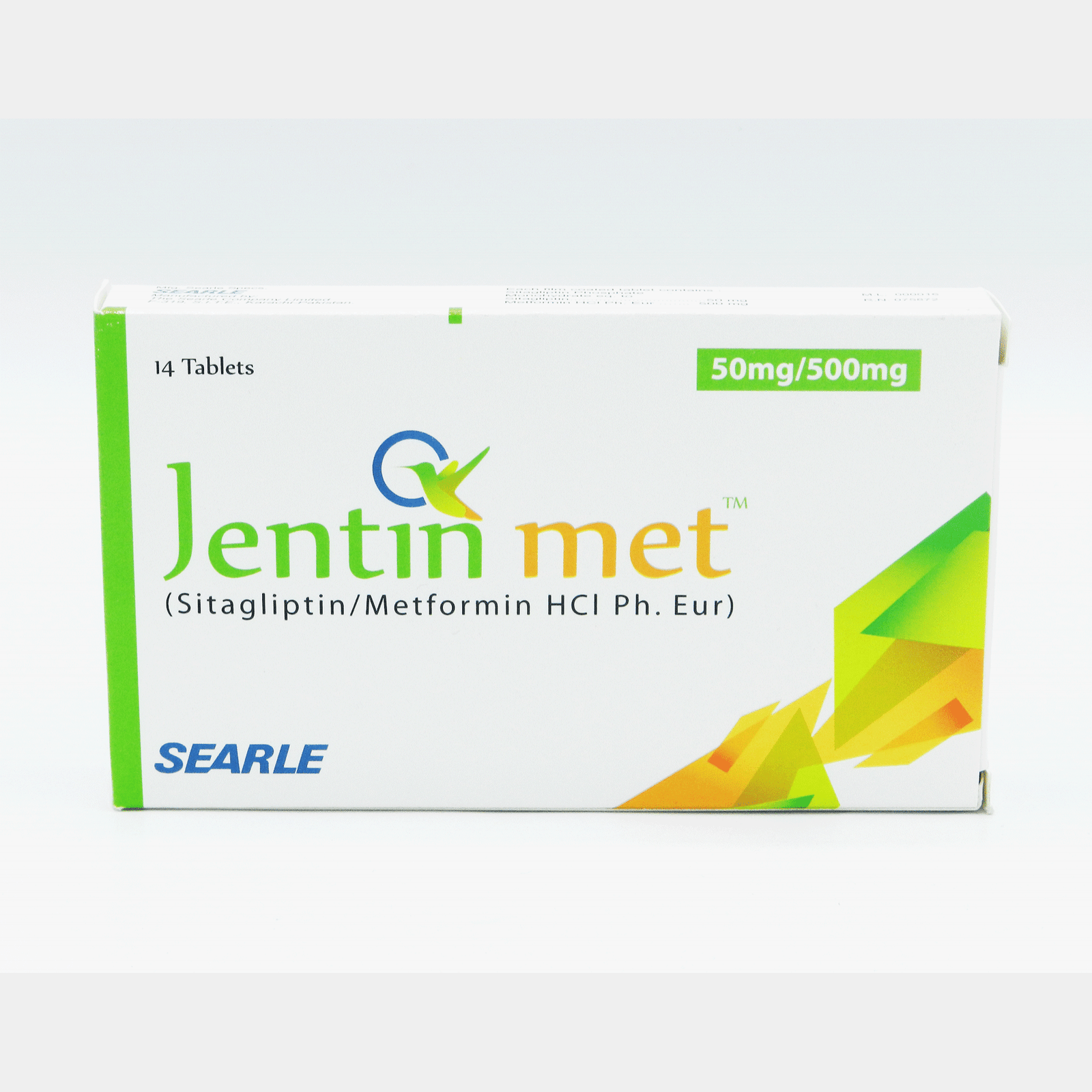 Jentinmet 50/500Mg Tablets - medimart