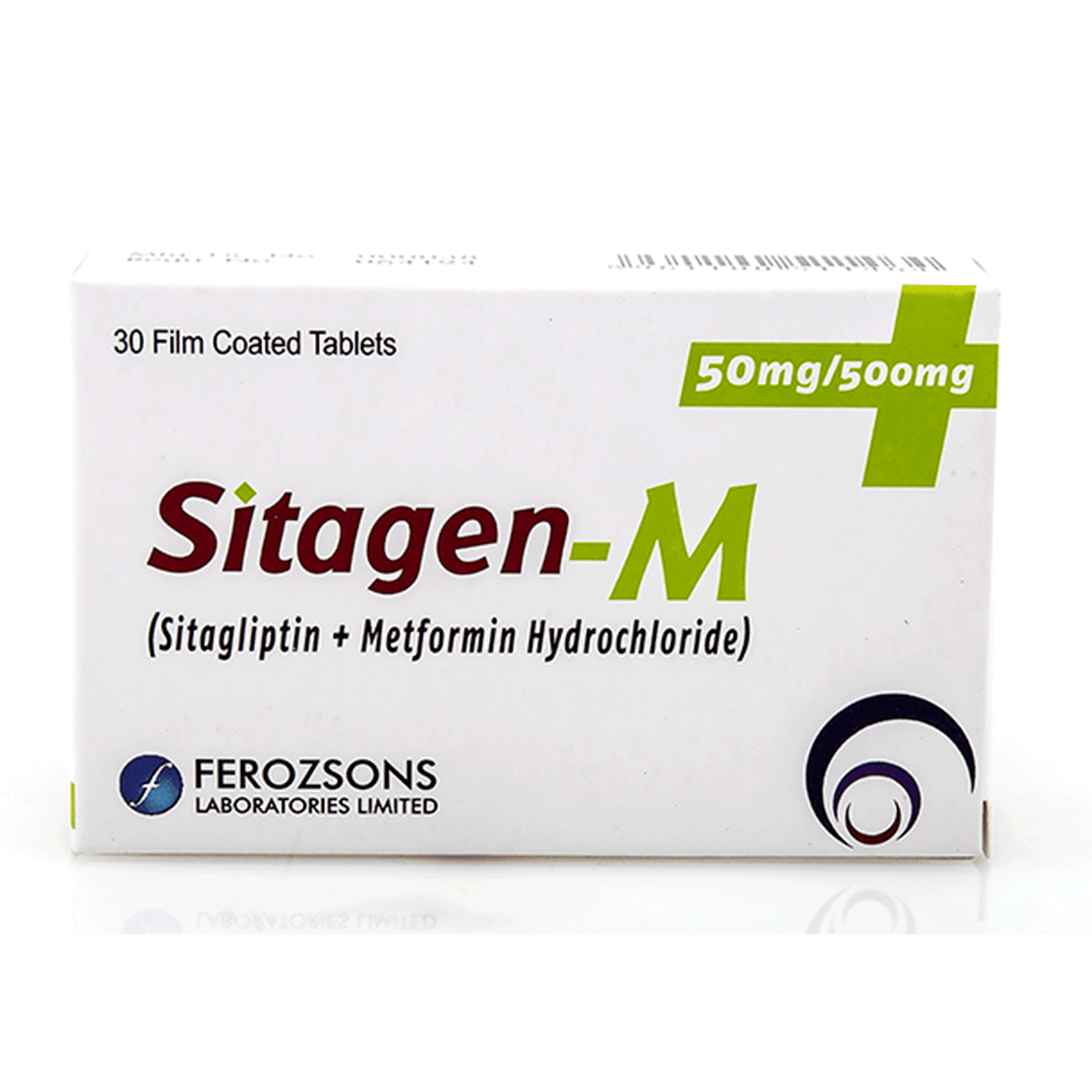 Sitagen M Tablets 50/1000Mg 10S - medimart.pk