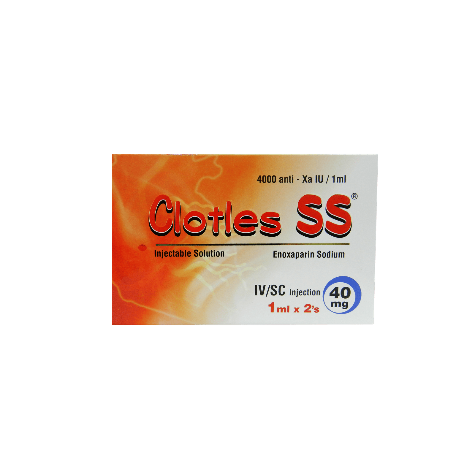 Clotless Ss Injection 40Mg - medimart.pk