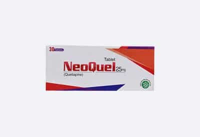 Neoquel 25mg Tablet - medimart.pk