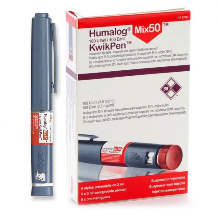 Humalog Injection Mix 50 100U/Ml - medimart