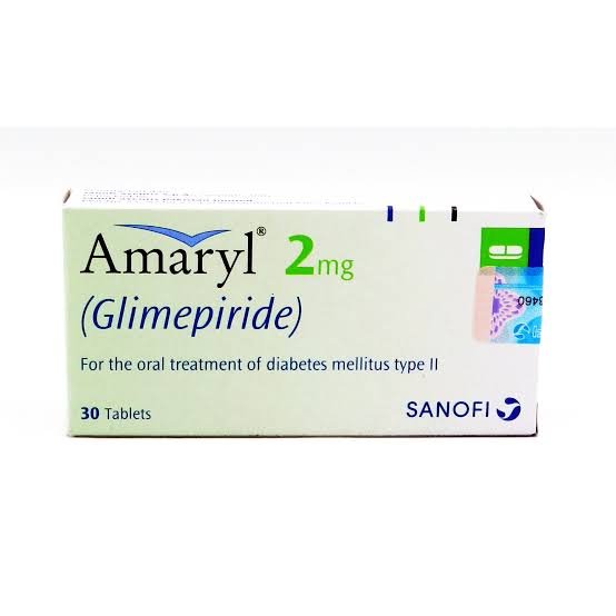 Amaryl 2Mg Tab 30S - medimart.pk
