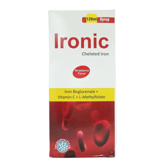 Ironic 120ml syrup - medimart
