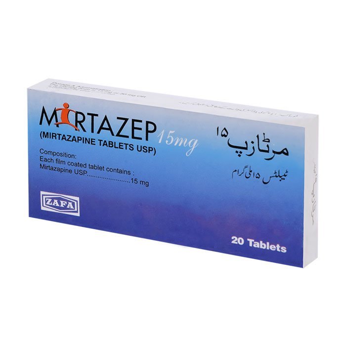 Mirtazep 15Mg Tablets - medimart