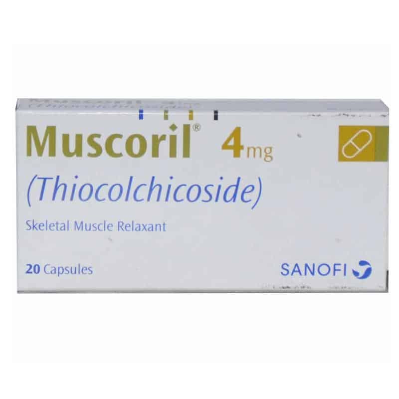 Muscoril 4mg Capsule - medimart.pk
