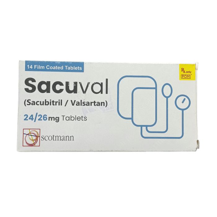 Sacuval 50mg 24/26mg Tablet - medimart.pk