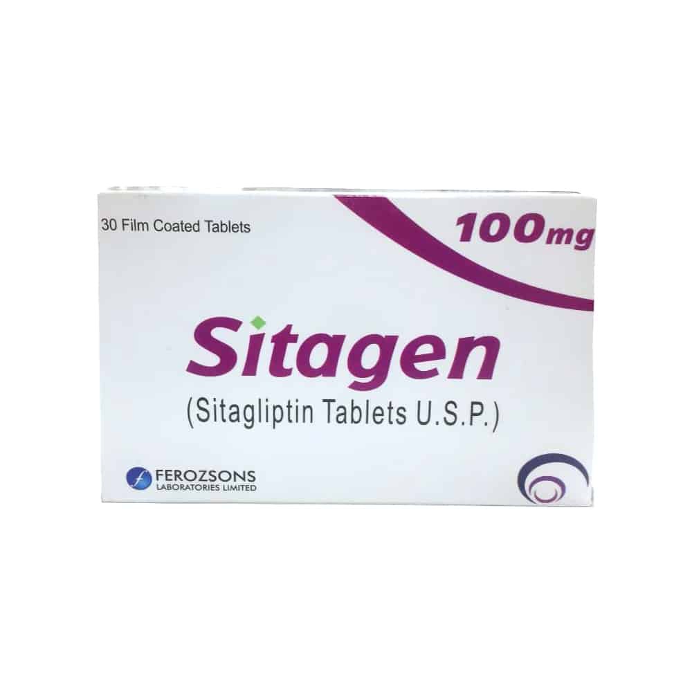 Sitagen 100mg Tablet - medimart