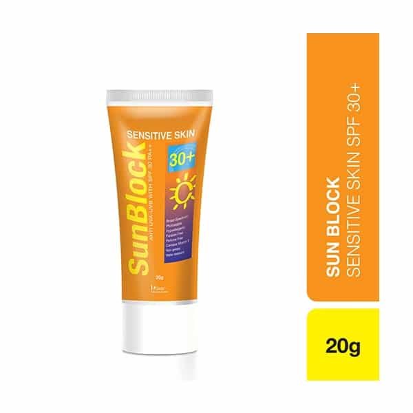 Sunblock Sensitive Skin 20G - medimart.pk