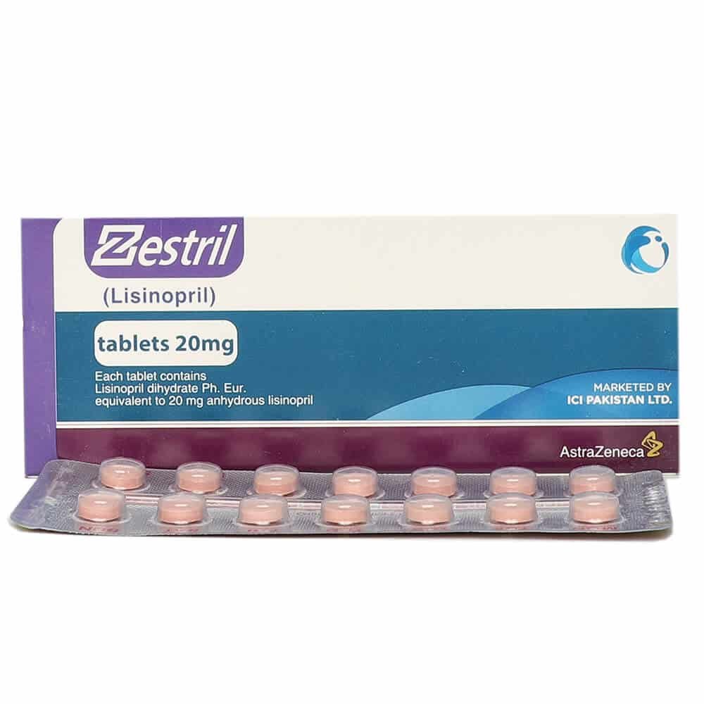 Zestril Tablet 20Mg - medimart.pk