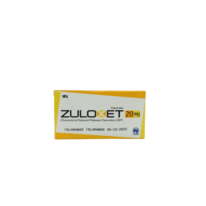 Zuloxet 20mg Capsule 14s - medimart.pk